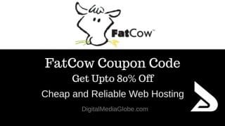FatCow Coupon Code March 2019 : Up to 80% Off
