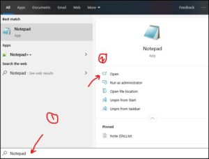 How to open notepad in Windows 10: Quick Method