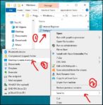 How to put Sticky Notes or Notepad on Desktop Windows 10