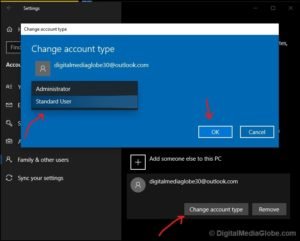 How to create, add or remove Microsoft Account in Windows 10