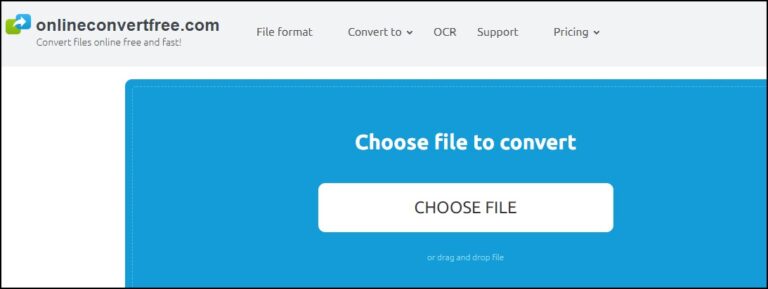 How to Convert File for Free with OnlineConvertFree?