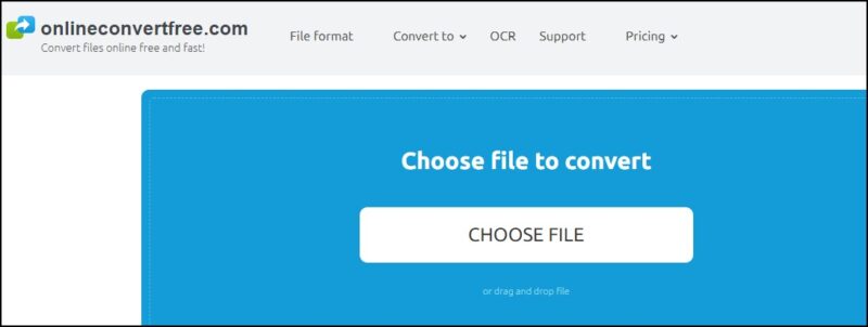 How to Convert File for Free with OnlineConvertFree?